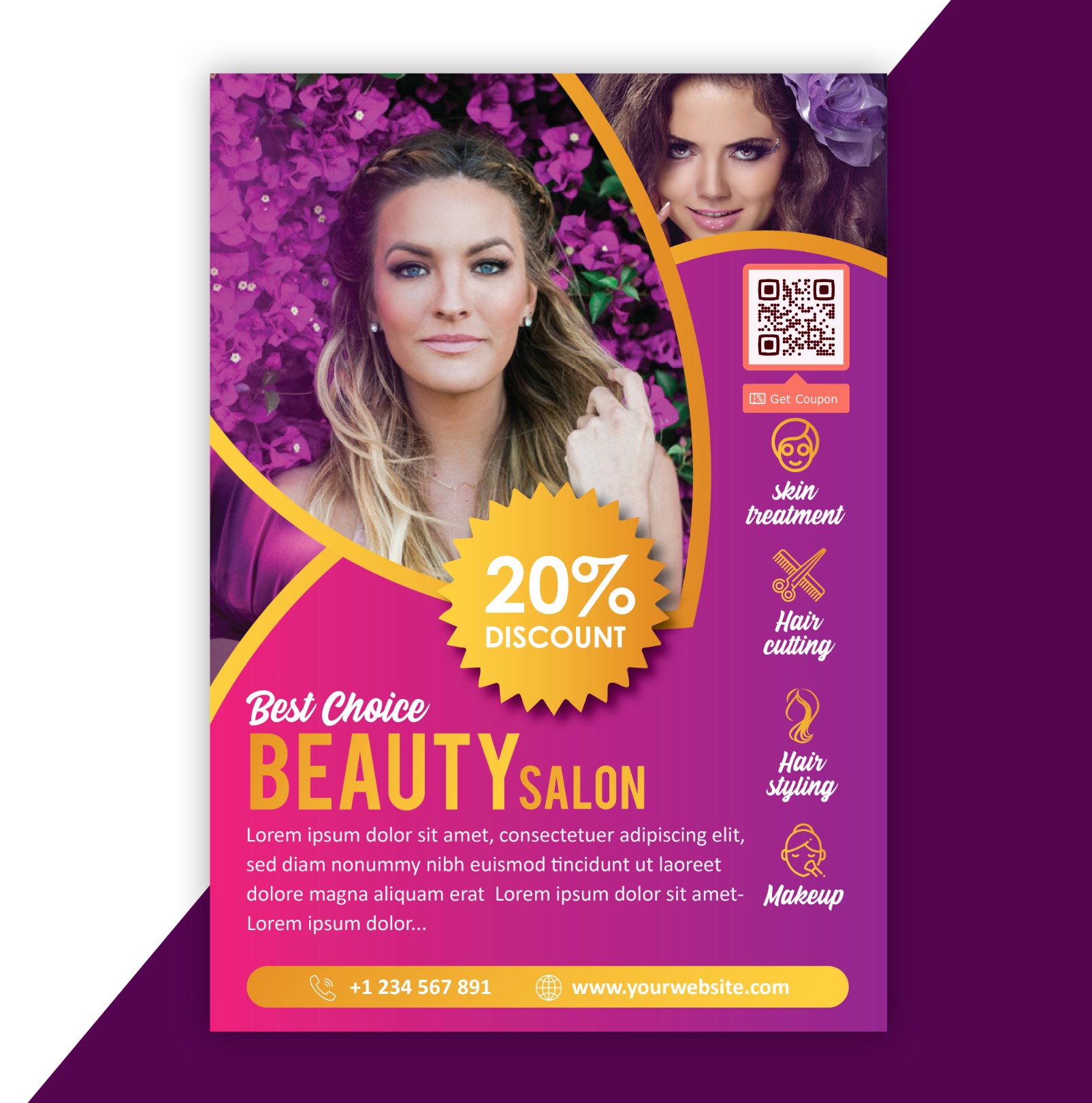 QR Codes on Flyers | QR Code Generator | QRCodeChimp.com