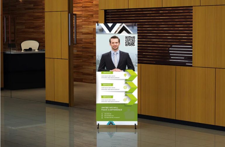 QR codes on Banners | QR Code Generator | QRCodeChimp.com