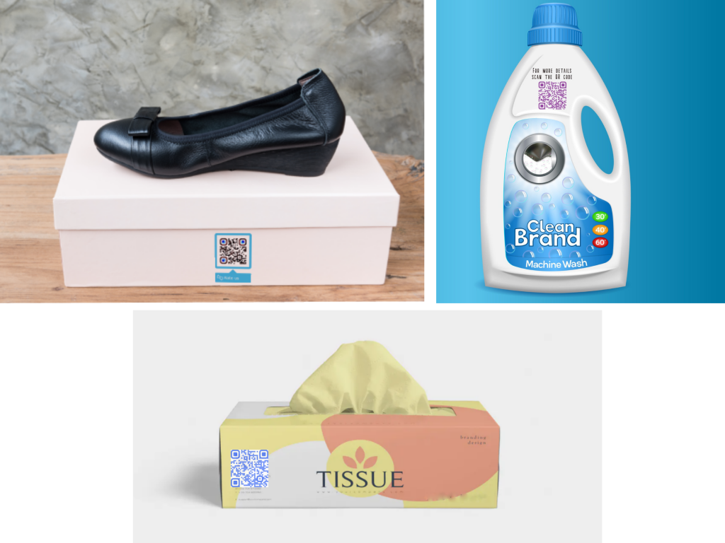 QR codes on Product Packaging | QR Code Generator