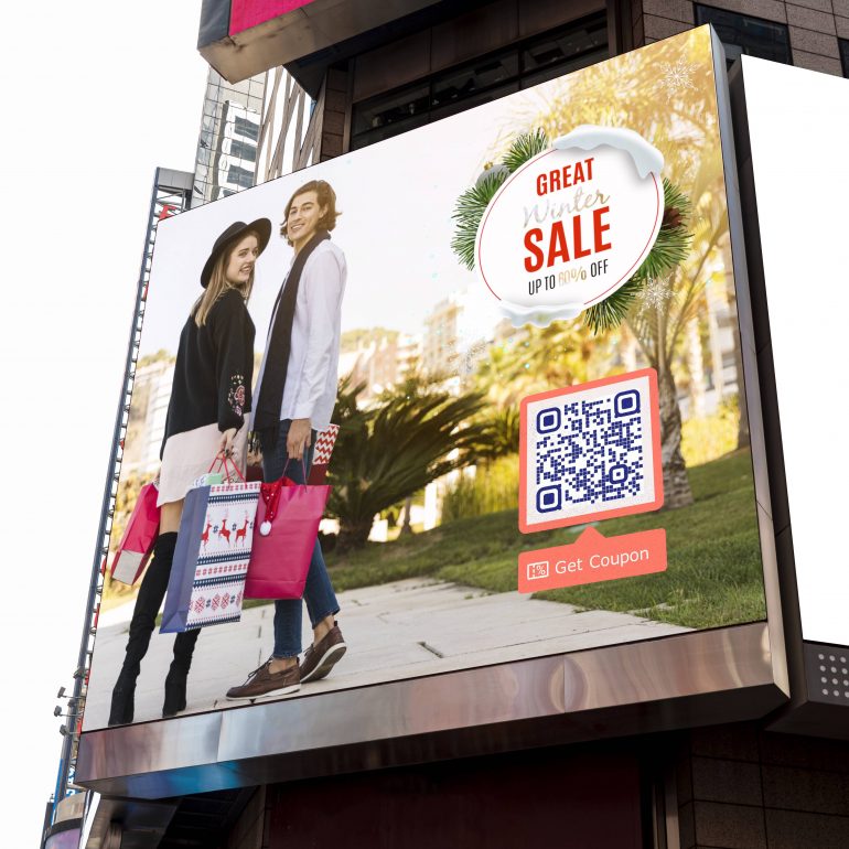 QR Codes on Billboards | QR Code Generator | QRCodeChimp.com