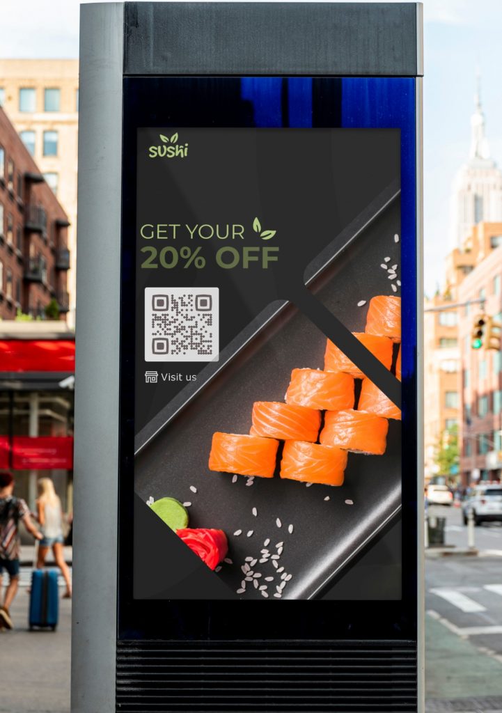 QR Codes on Billboards: Transforming into Interactive Advertising