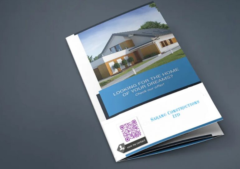 QR codes on Brochure | QR Code Generator | QRCodeChimp.com