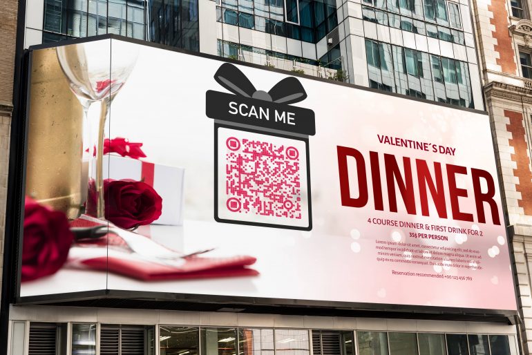 QR Codes on Billboards: Transforming into Interactive Advertising