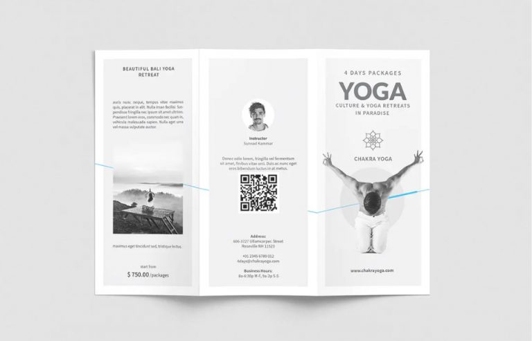 QR codes on Brochure | QR Code Generator | QRCodeChimp.com