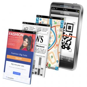 Codes QR pour la publicité | Générateur de code QR | QRCodeChimp.com