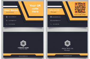 QR code on Business Card-3 steps Ultimate Guide|QRCodeChimp.com