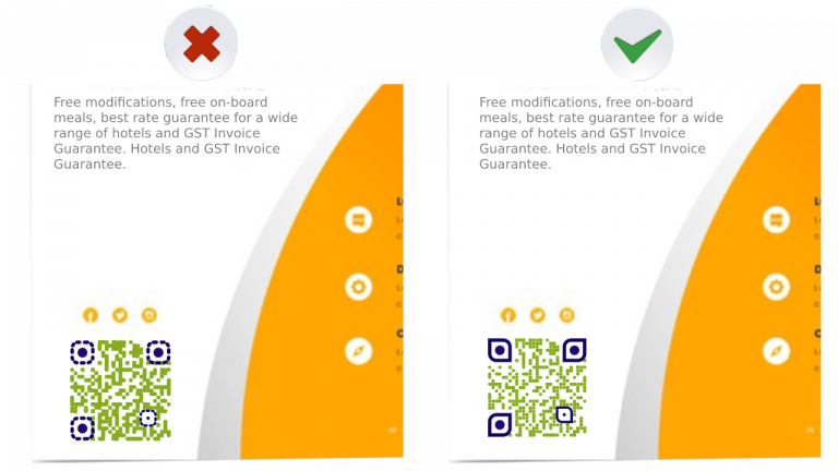 Haz un diseño perfecto de código QR - 8 consejos rápidos | QRCodeChimp.com