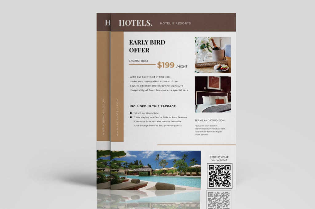 QR Codes For Hotels and Resorts - Free QR Code Generator Online with Logo