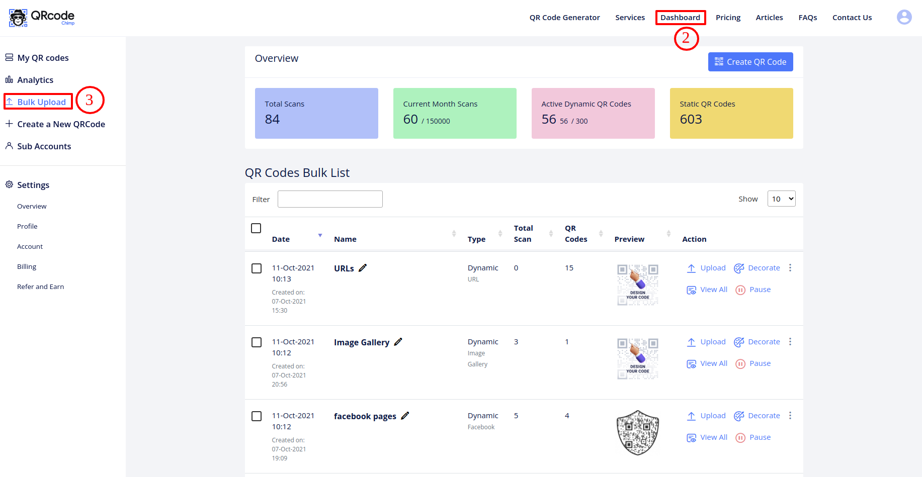 How to Edit Bulk QR Codes? - Free QR Code Generator Online with Logo