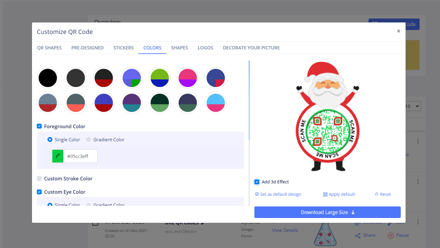 Ho Ho! QR Santa Has Gifts For You! - Free QR Code Generator Online with ...