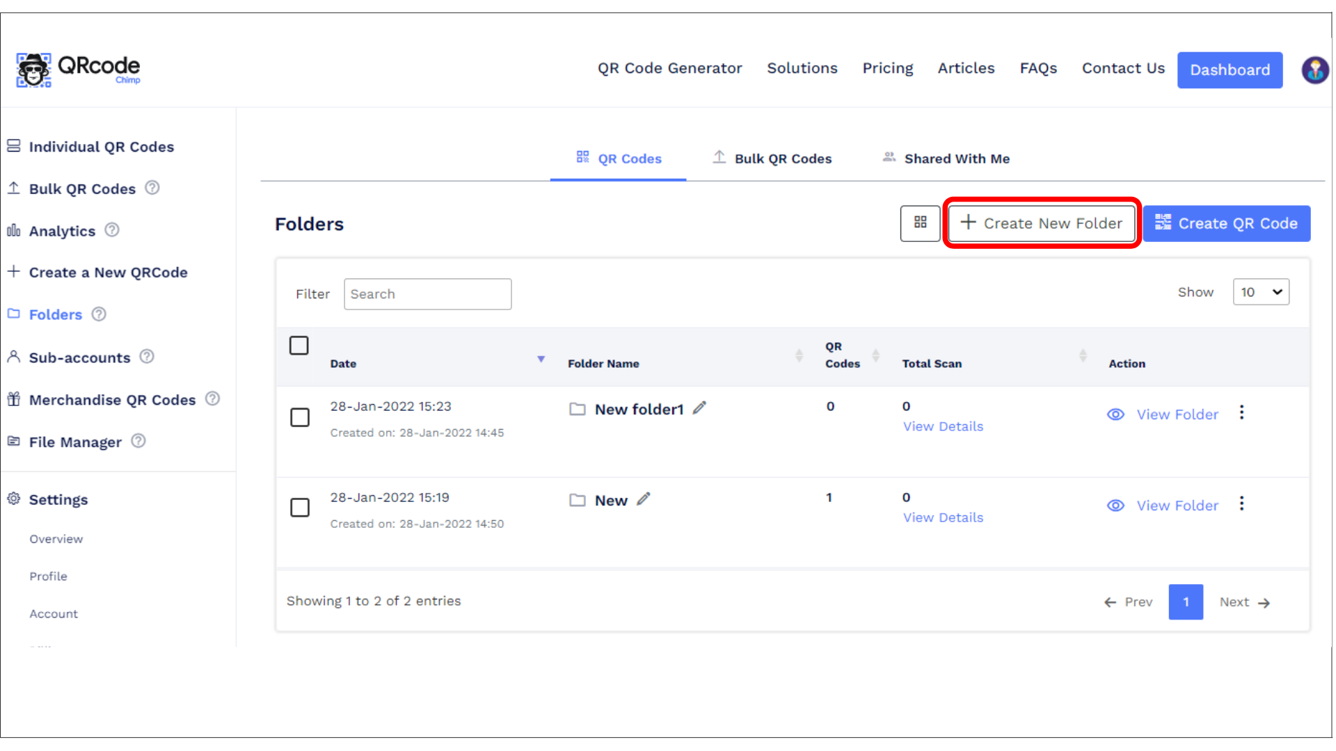 Introducing Folders for Your QR Code Platform - Free QR Code Generator ...