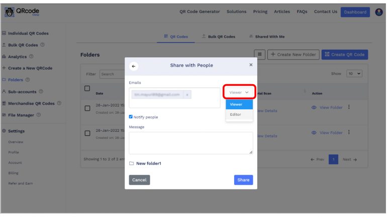Introducing Folders for Your QR Code Platform - Free QR Code Generator ...