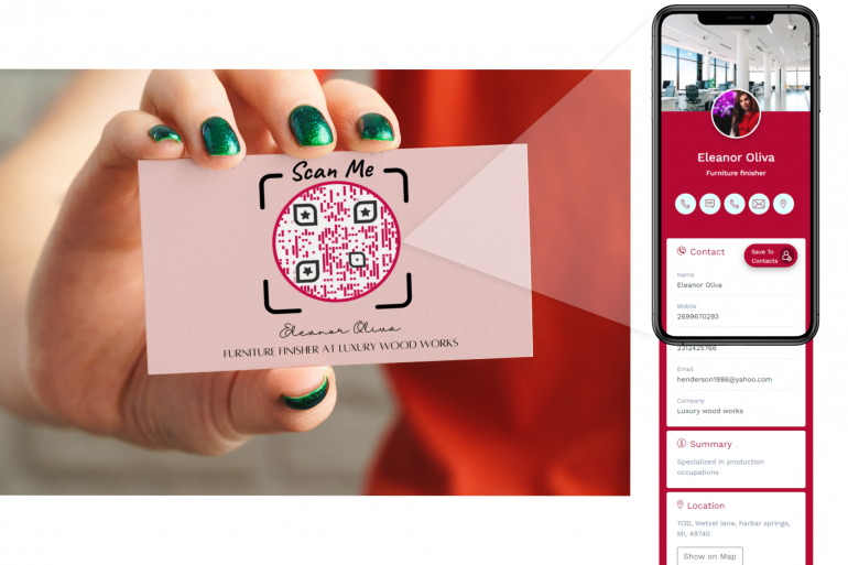7 Strategic Advantages of a QR Code Business Card - Free QR Code ...