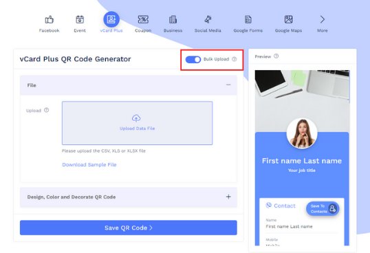 Tutorial: How to Use QR Code Bulk Upload? - Free QR Code Generator Online with Logo