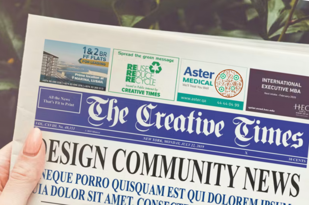 How to Use QR Codes in Newspapers and Magazines - Free QR Code ...