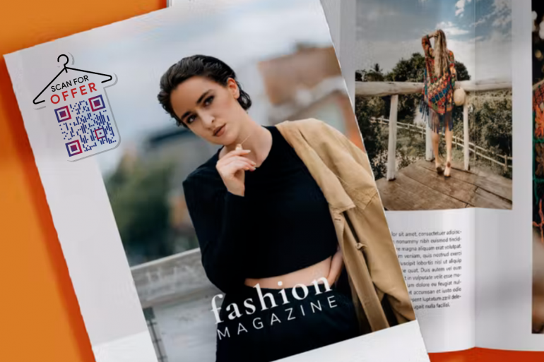 How to Use QR Codes in Newspapers and Magazines - Free QR Code ...