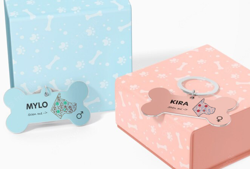 Innovative Ways to Use Dog Name Tags - Free QR Code Generator Online ...