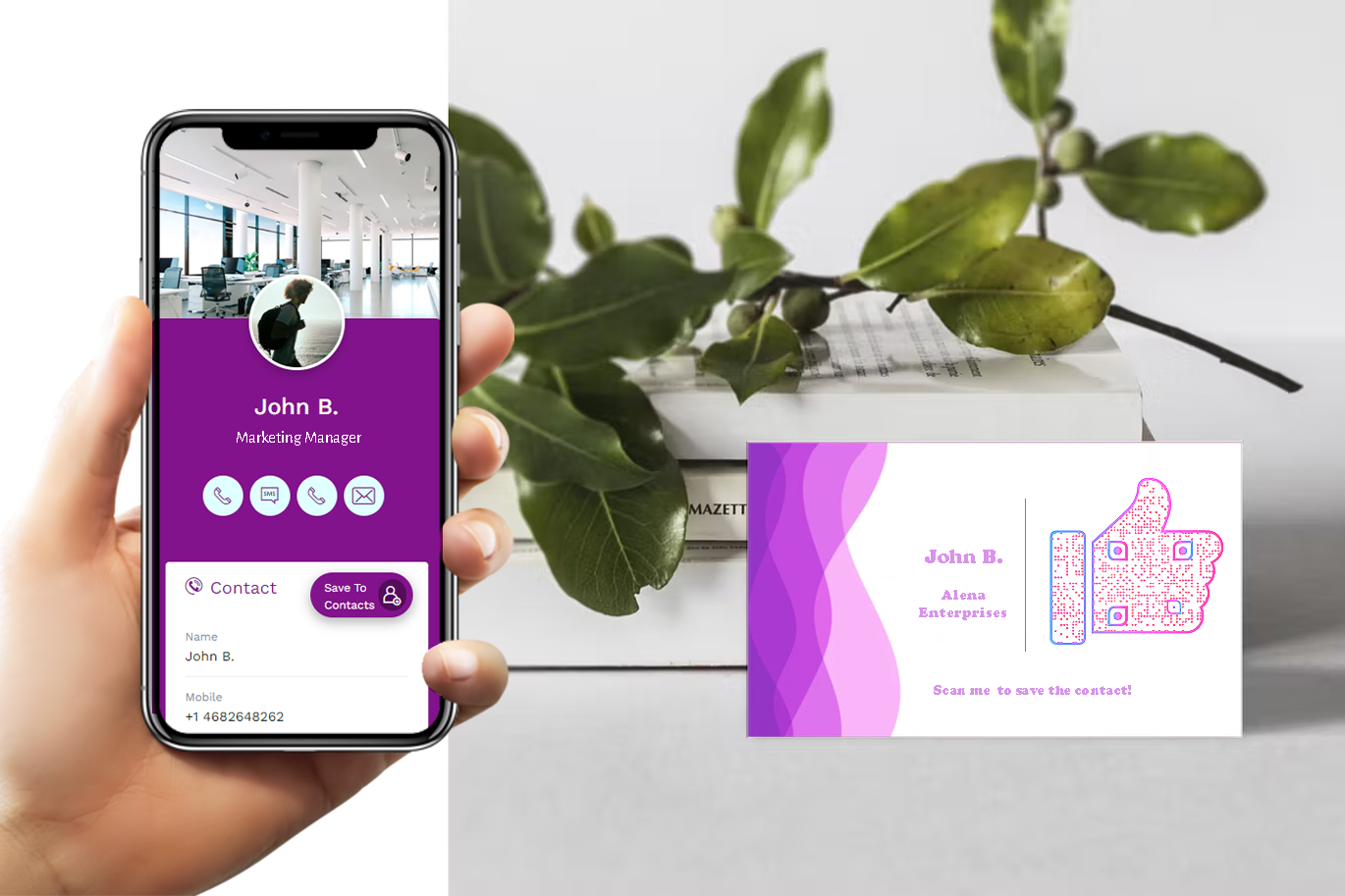 A Guide to QR Code Business Cards + 5 Best Solutions - Free QR Code ...