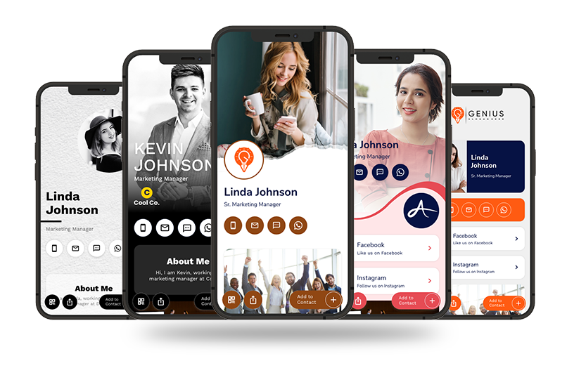 Why are Digital Business Cards the Future of Business Cards? - Free QR ...