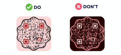 QR 코드의 잠재적인 기술적 문제를 완화하는 방법은 무엇입니까?