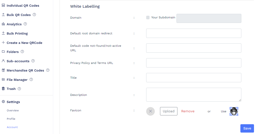 How to Create a White Label Digital Business Card? — QRCodeChimp