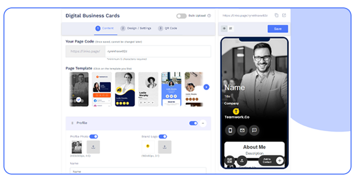 How to Create a Digital Business Card with a QR Code?