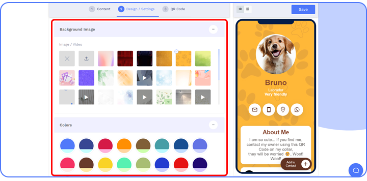 How to Create and Print a Pet ID Tag QR Code — QRCodeChimp