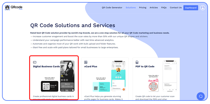 Can I Create a Digital Business Card Myself — QRCodeChimp