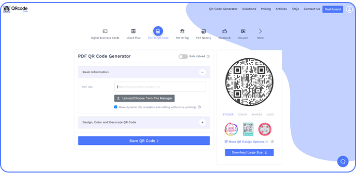 Uses and Benefits of a PDF to QR Code in Retail — QRCodeChimp