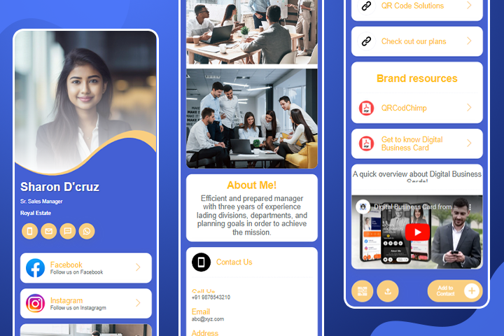 ¿Cómo crear una tarjeta de presentación digital con un código QR?