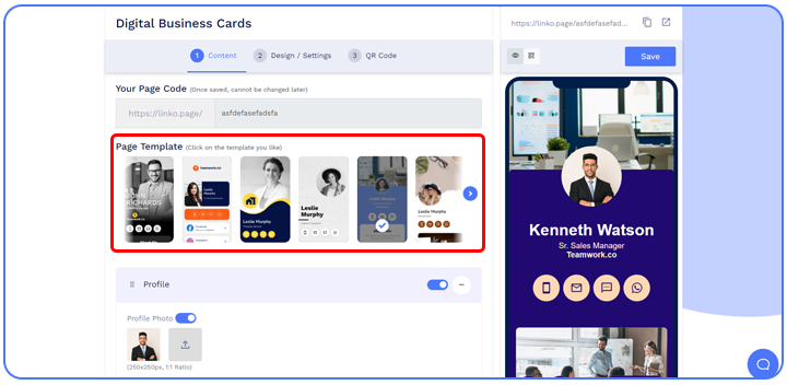 How to Use a Digital Business Card in Business Development?