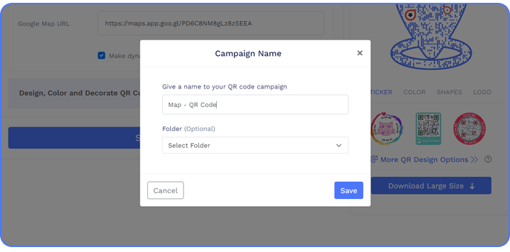How to Create a Google Maps QR Code? — QRCodeChimp