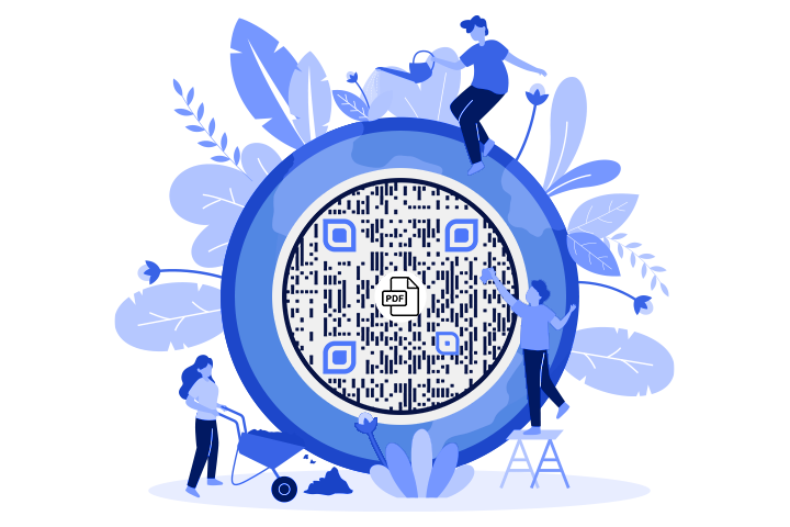 PDF QR Code for Environmental Sustainability - QRCodeChimp