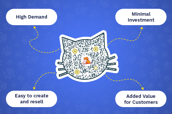 Resell Pet Tag QR Code as an Agent and Keep Your Customers' Pets Safe