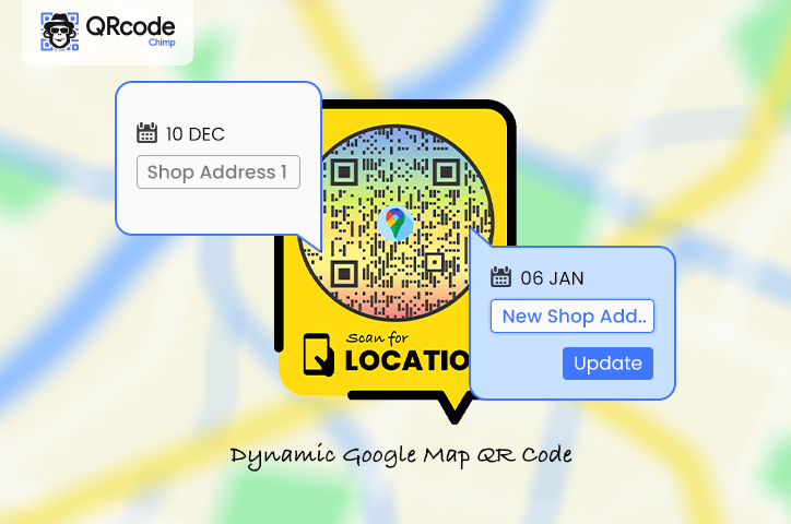 Evolution of location-sharing with Google Maps QR Code