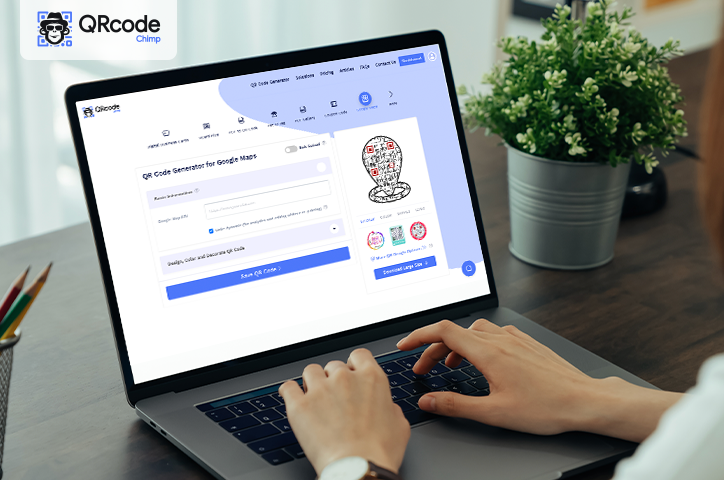 Evolution of location-sharing with Google Maps QR Code