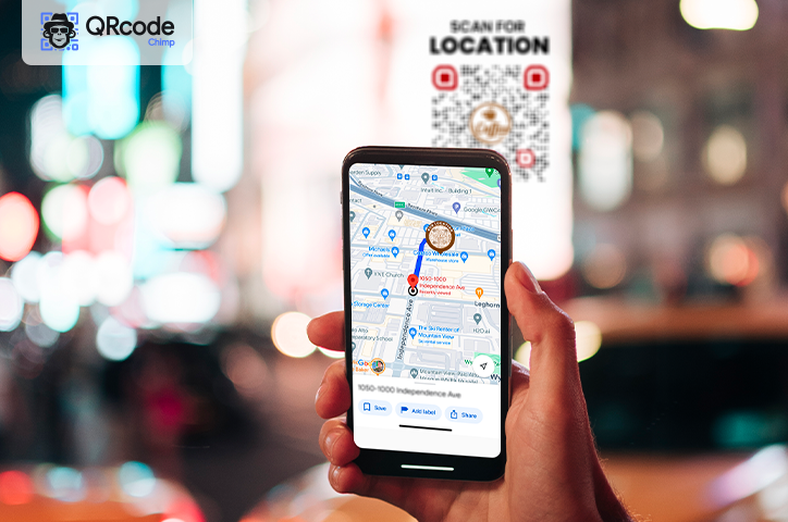 Evolution of location-sharing with Google Maps QR Code