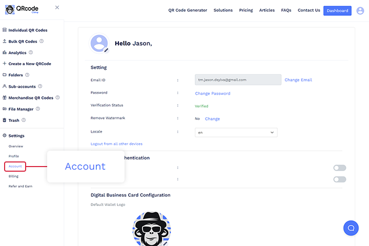 Enhancing QRCodeChimp’s Security with Multi-Factor Authentication