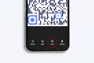 How to Scan a QR Code from the Photos app or Gallery