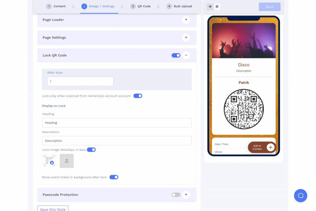 How to Create and Design Event Ticket QR Code?