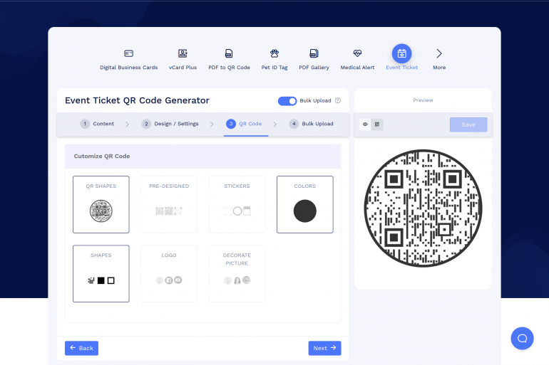 How to Create and Design Event Ticket QR Code?