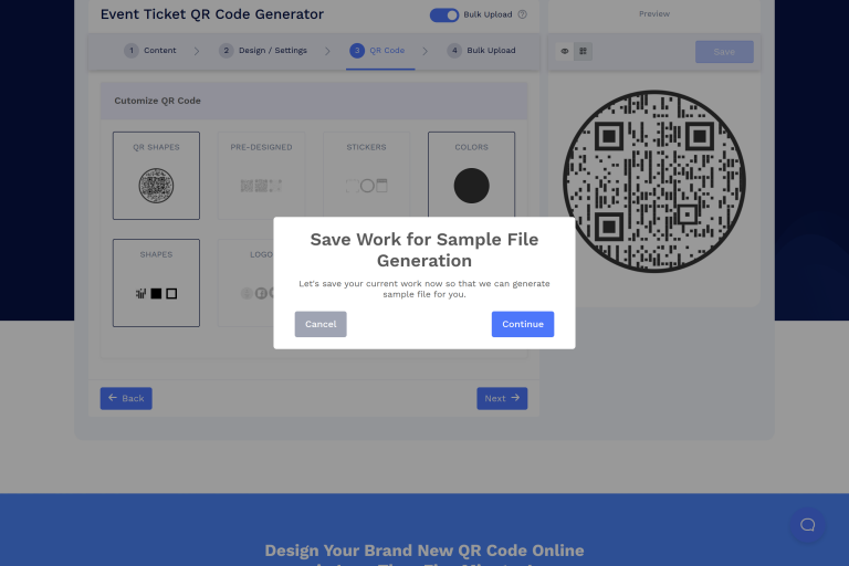 How to Create and Design Event Ticket QR Code?