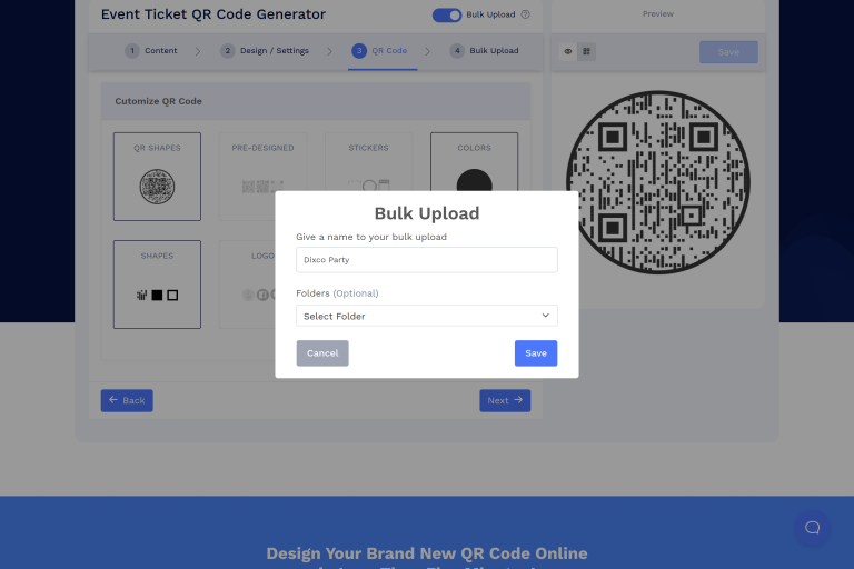 How to Create and Design Event Ticket QR Code?