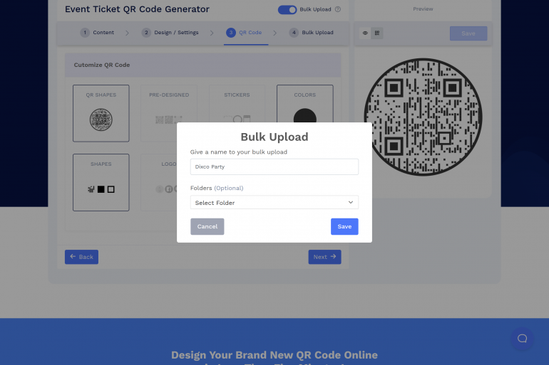 How to Create and Design Event Ticket QR Code?