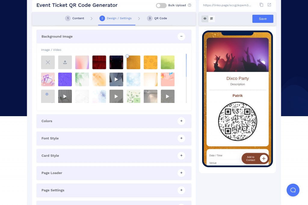 How to Create and Design Event Ticket QR Code?
