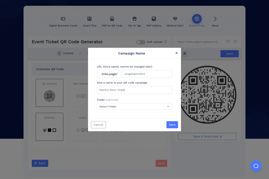 How to Create and Design Event Ticket QR Code?