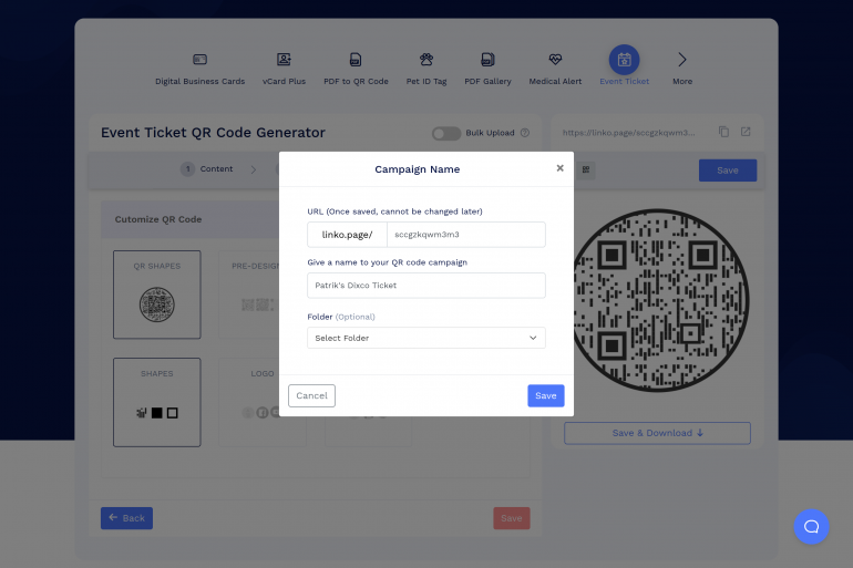 How to Create and Design Event Ticket QR Code?