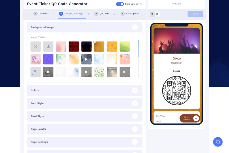 How to Create and Design Event Ticket QR Code?