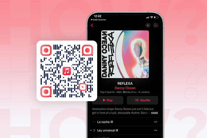 ¿Cómo crear y escanear un código QR para Apple Music?