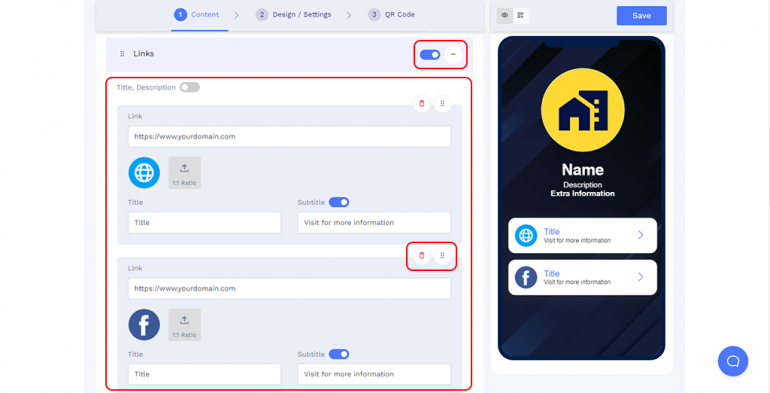 How to Add Multiple Links to One QR Code?